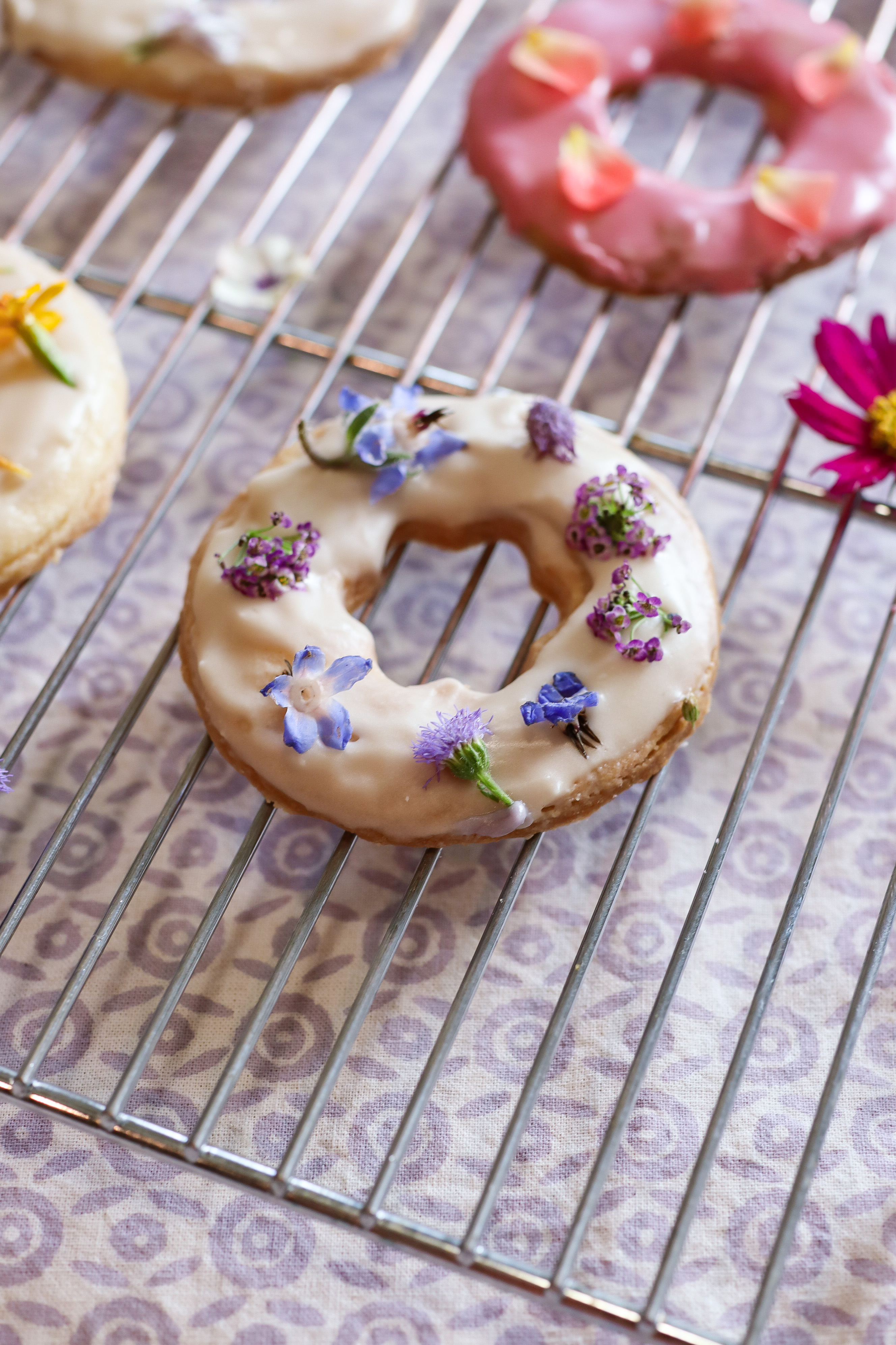 Rose Water Flower Cookie Recipe - THE FASHION HOUSE MOM