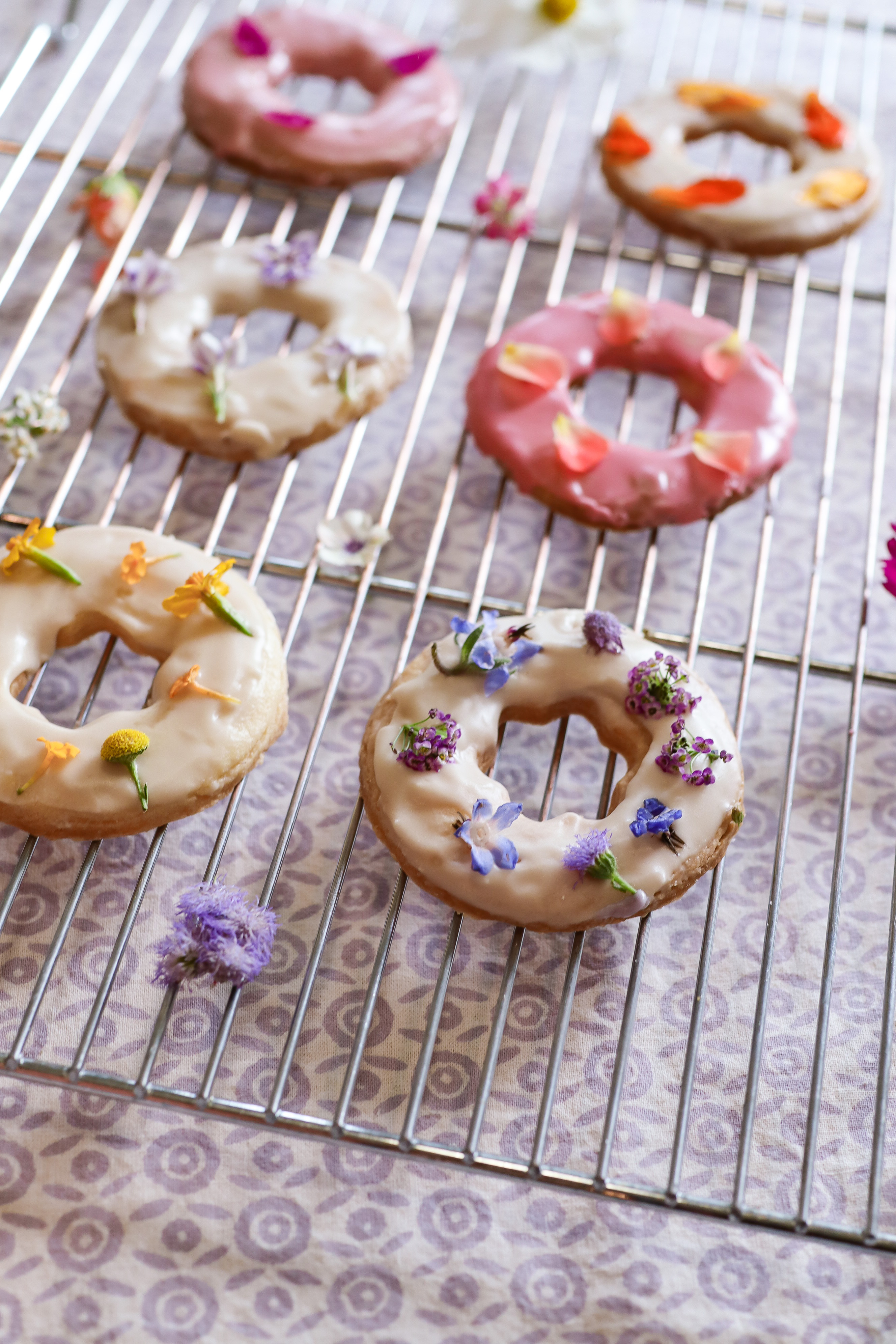 Rose Water Flower Cookie Recipe - THE FASHION HOUSE MOM